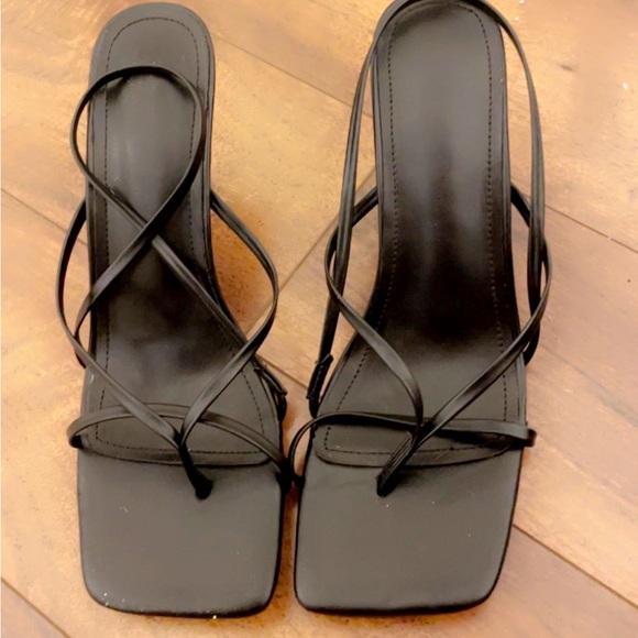 SHEIN | Shoes | Tiny Black Heals | Poshmark